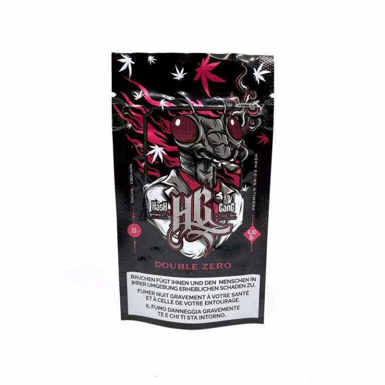 Hash Gang - Double Zero - 4.20g - Schweizer CBD Onlineshop - Hanfpost