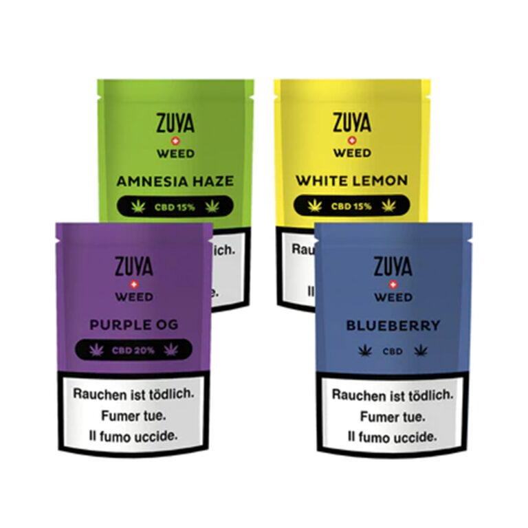 ZUYA Weed - value set 4 pcs. - 2 g