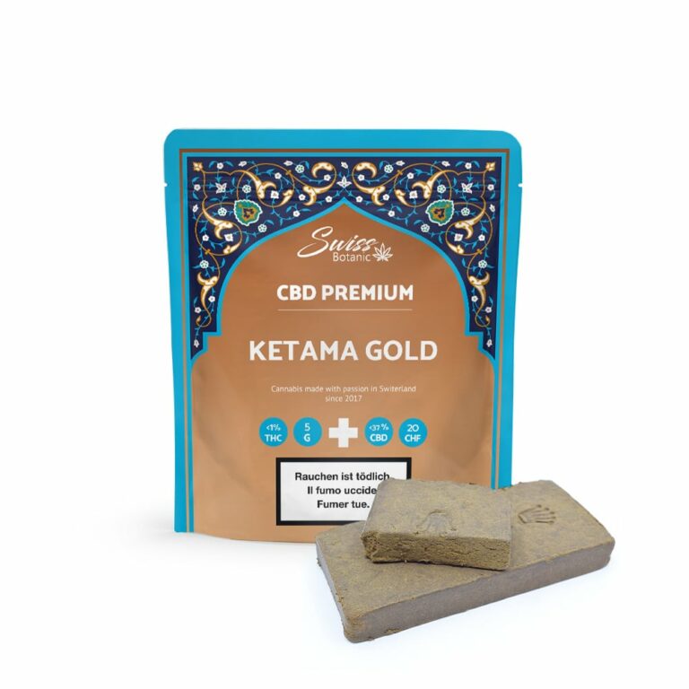 Swiss Botanic - Ketama Gold Hash 5 g