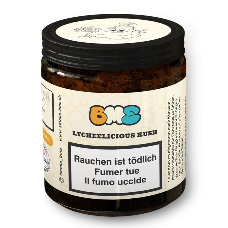 BME - Lycheelicious Kush CBD Blüten - 5g