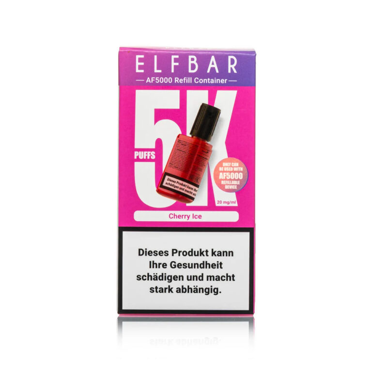 ELFBAR AF5000 Nachfüllbehälter - Cherry ICE